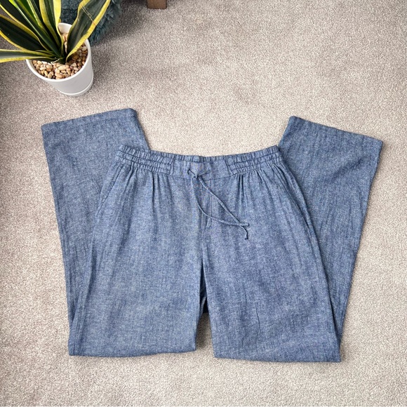 Old Navy | Pants & Jumpsuits | Old Navy Tall Large Linen Blend Wide Leg ...